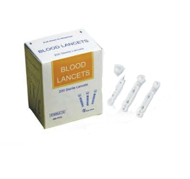 Disposable Blood Lancet – Flat Blood Lancet – CNWTC – Lanset Darah ...