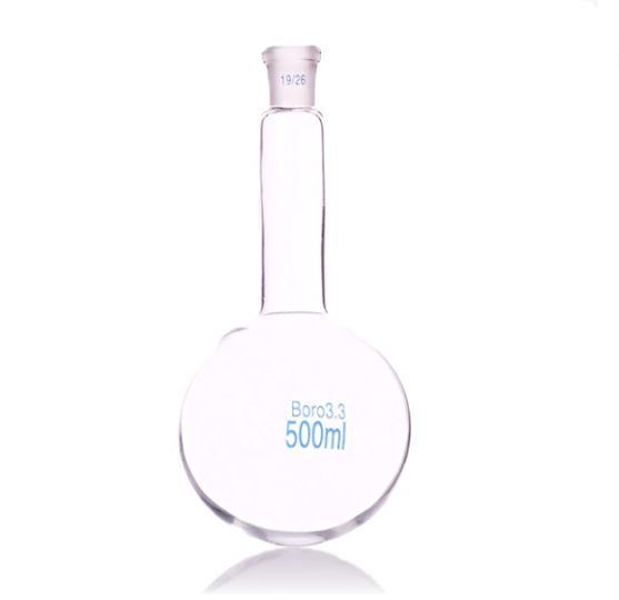Boiling Flask Round Bottom Long Neck Standard Ground Mouth – CNWTC ...
